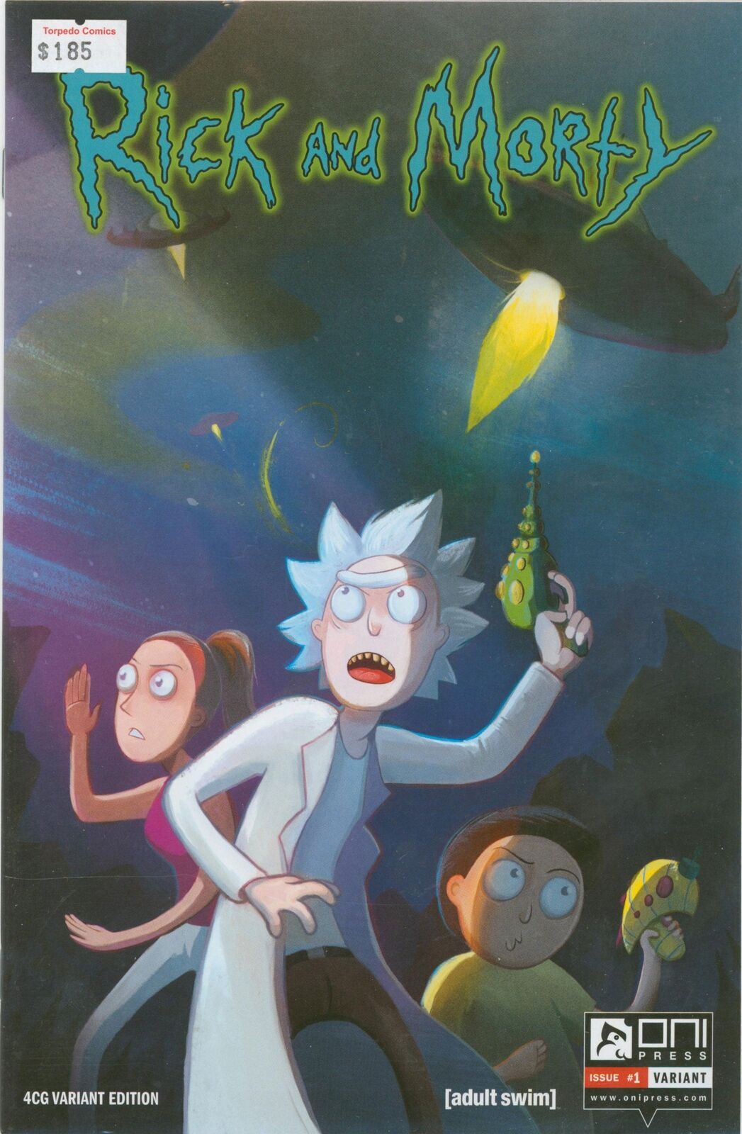 Rick and Morty #1 (Four Color Grails Edition) Variant 9.2 NM- | Comic ...