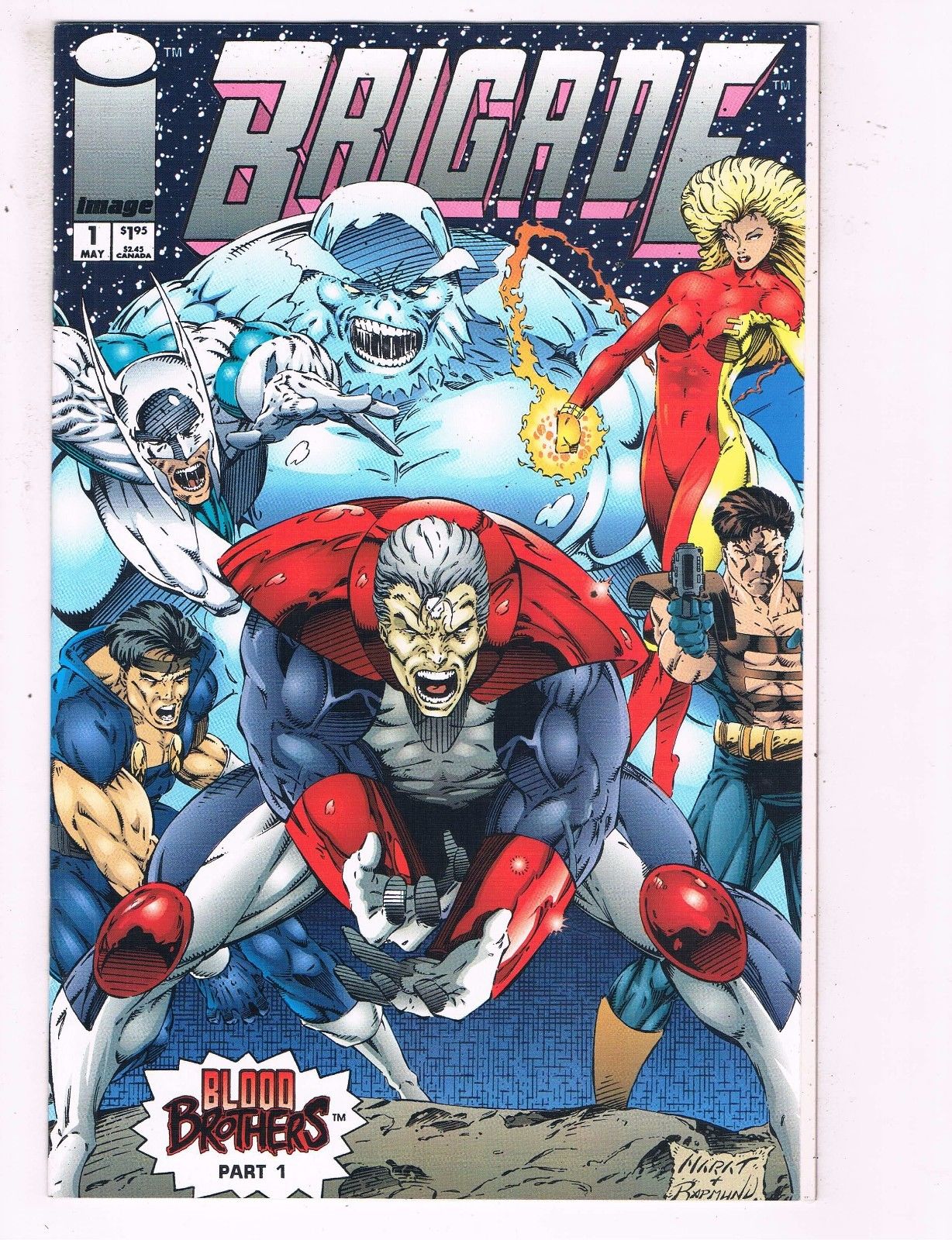 Brigade #1 VF Image Comics Comic Book Lee DE19 | Comic Books - Modern ...