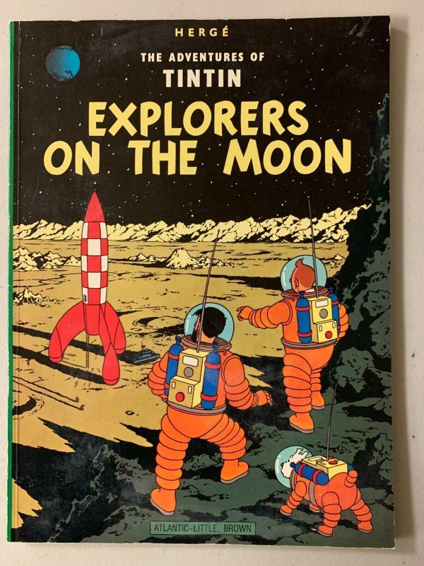 Adventures of Tintin Explorers on the Moon TPB first printing 4.0 (1976 ...