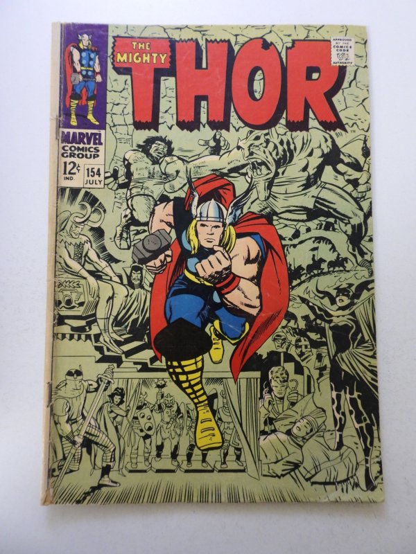Thor #154 (1968) VG condition | Comic Books - Silver Age, Marvel, Thor ...