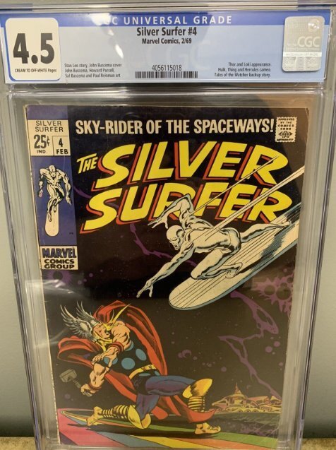 The Silver Surfer #12 (1970) | Comic Books - Bronze Age, Marvel, Silver ...