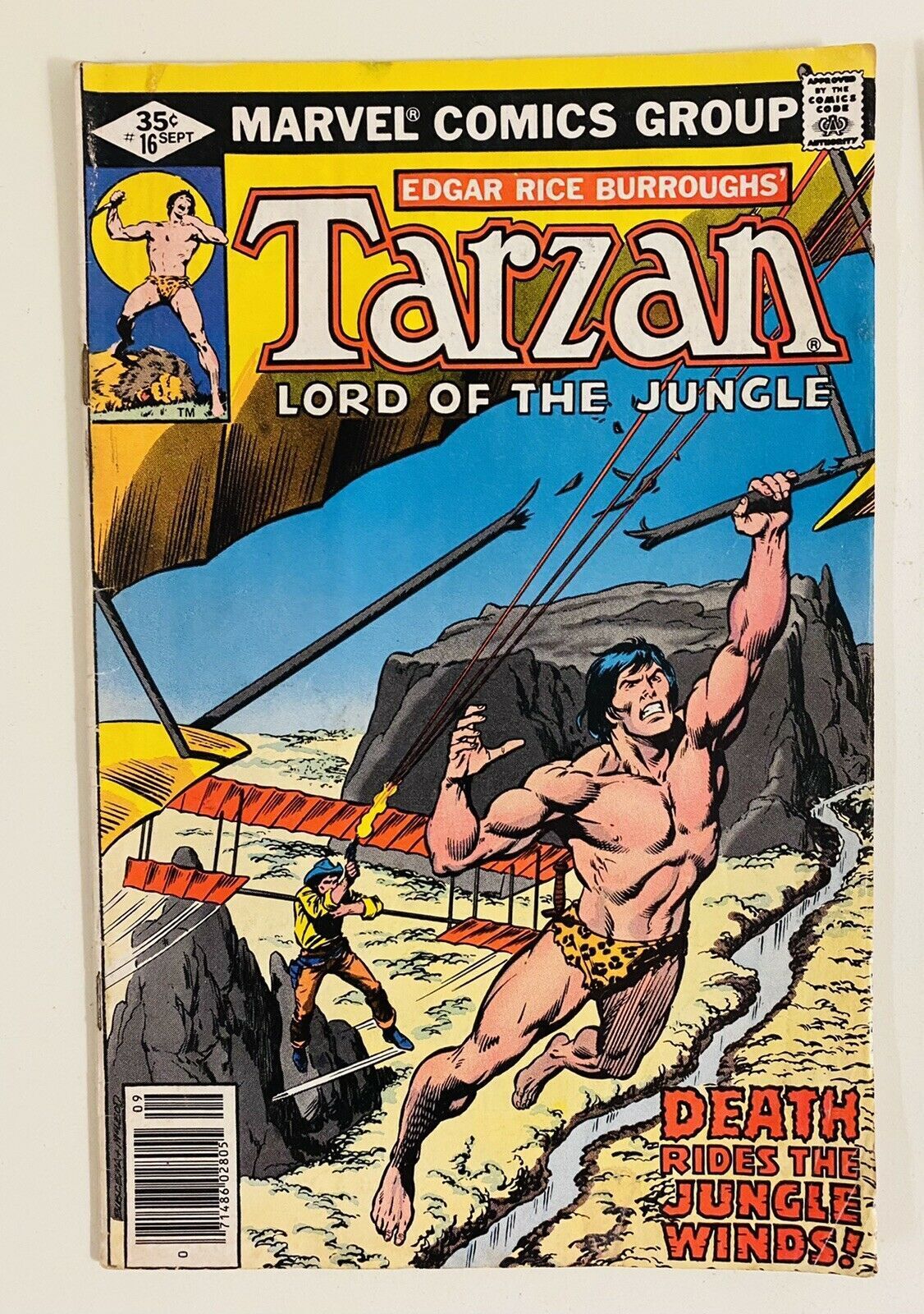 Lot x 3 Tarzan Lord Of The Jungle Marvel Comics 1978 John Buscema ...