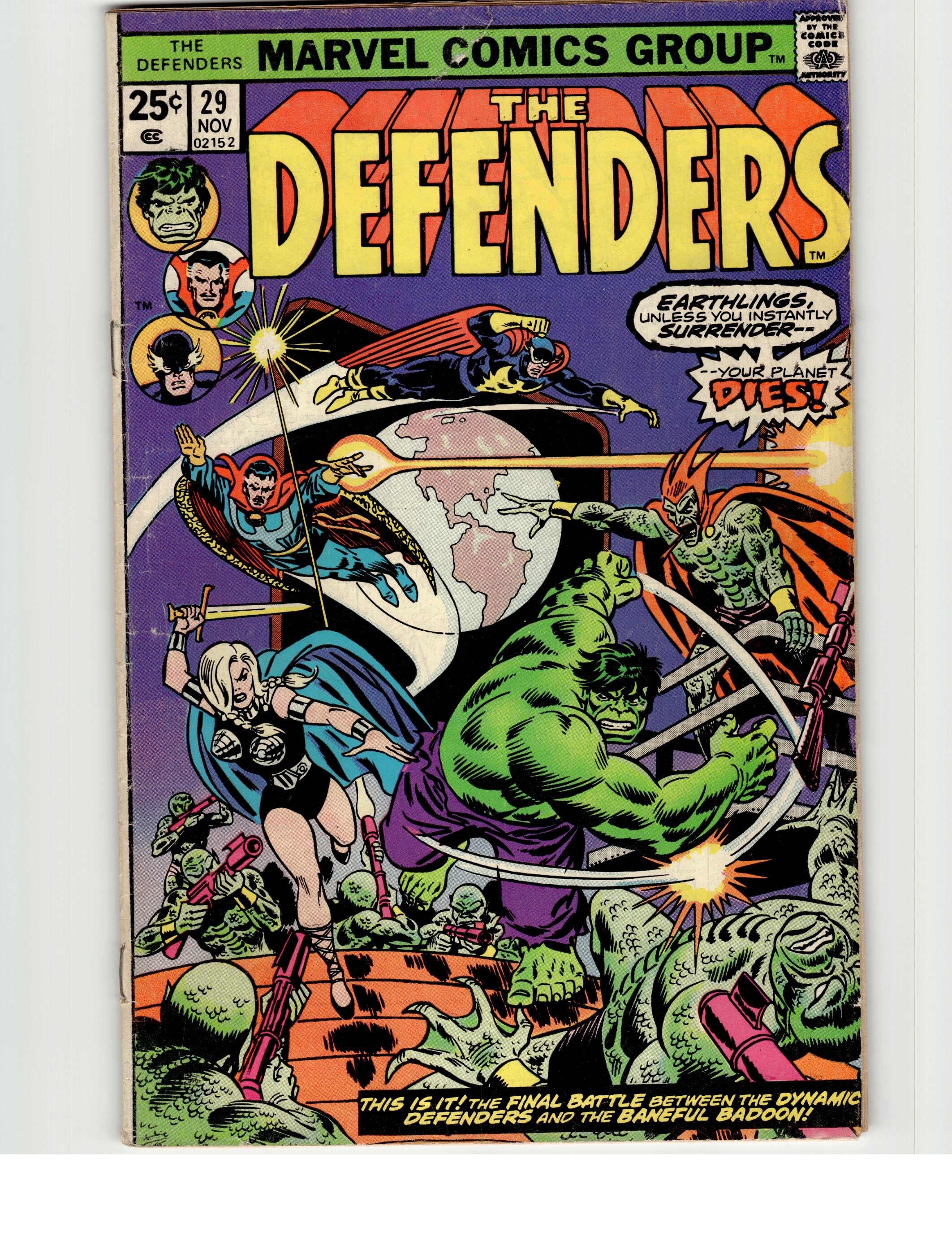 The Defenders #29 (1975) The Defenders | Comic Books - Bronze Age ...