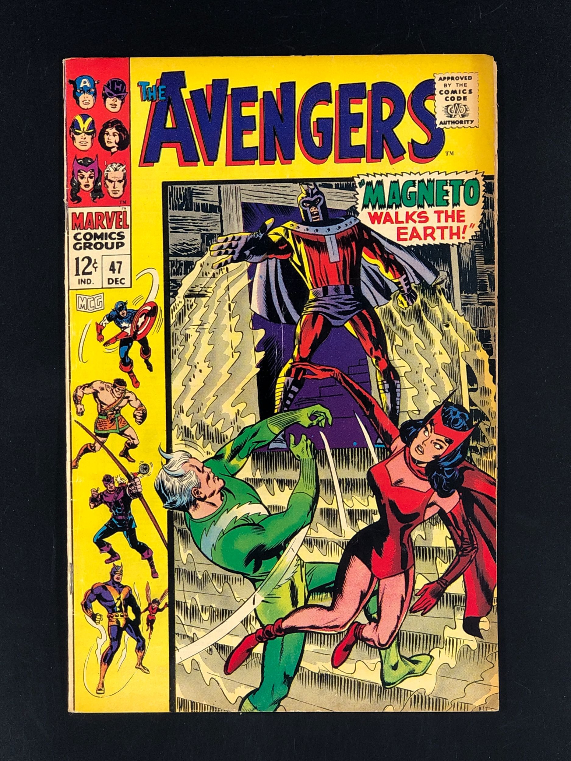 The Avengers #47 (1967) FN 1st Appearance of Dane Whitman | Comic Books ...