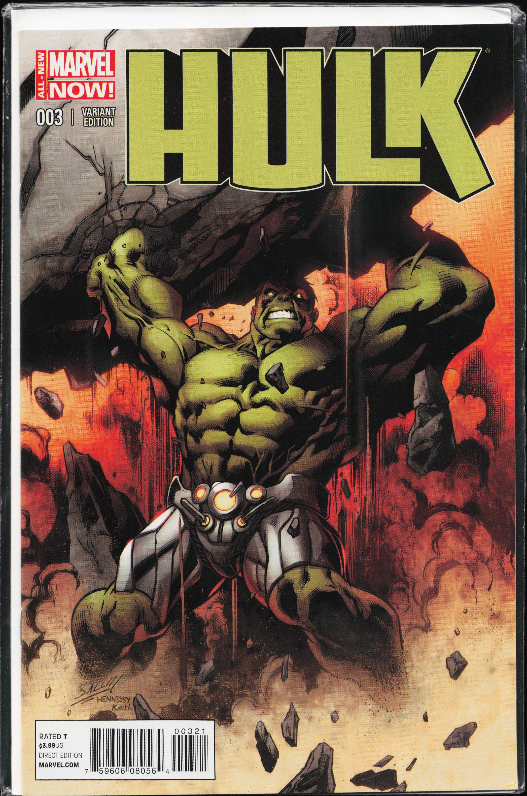 Hulk #3 Variant Cover (2014) Hulk | Comic Books - Modern Age, Marvel ...