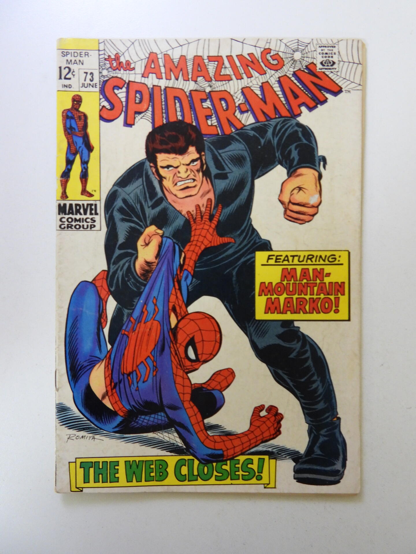 The Amazing Spider-Man #73 (1969) FN- condition | Comic Books - Silver ...