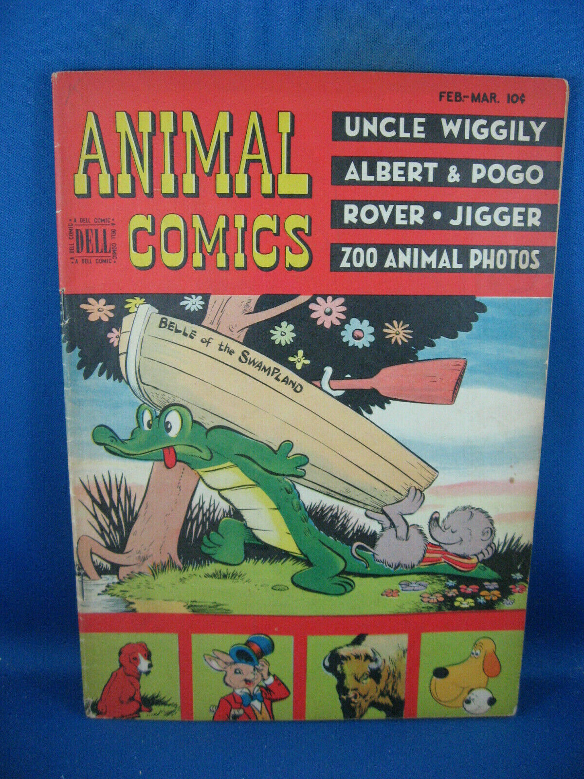 Animal Comics 25 VG F Pogo 1947 | Comic Books - Golden Age, Dell, Pogo ...