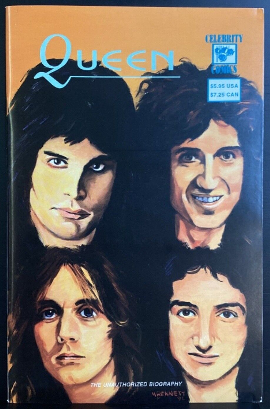 Queen unauthorized biography - Celebrity Comics - September 1992 ...
