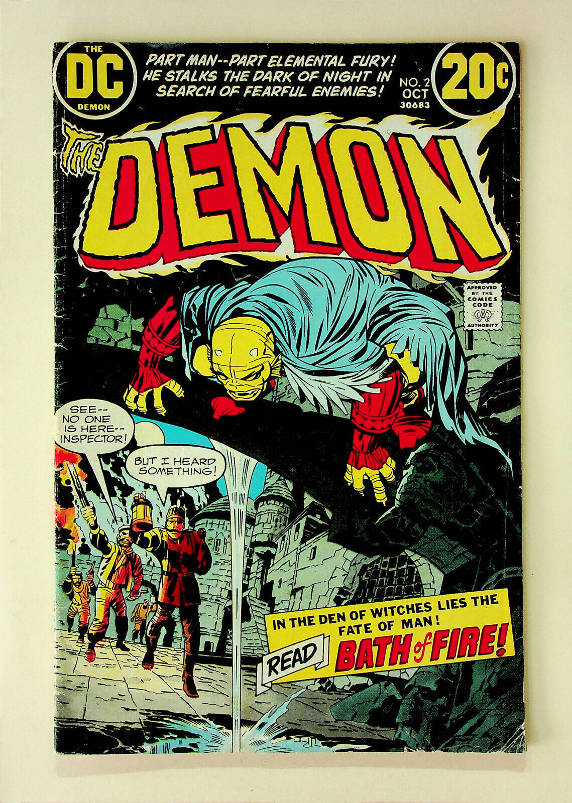 Demon #2 (Oct 1972, DC) - Good | Comic Books - Bronze Age, DC Comics ...