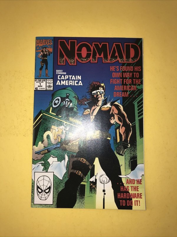 Nomad #1 2 3 4 Marvel Captain America Mini Series Comic Book Set 1-4 ...