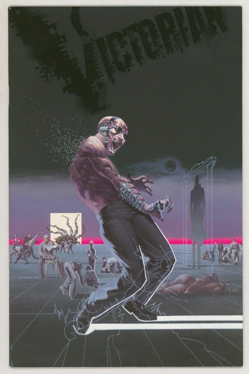 SIGNED The Victorian #1 1999 Jim Steranko Cover Art Penny Farthing ...