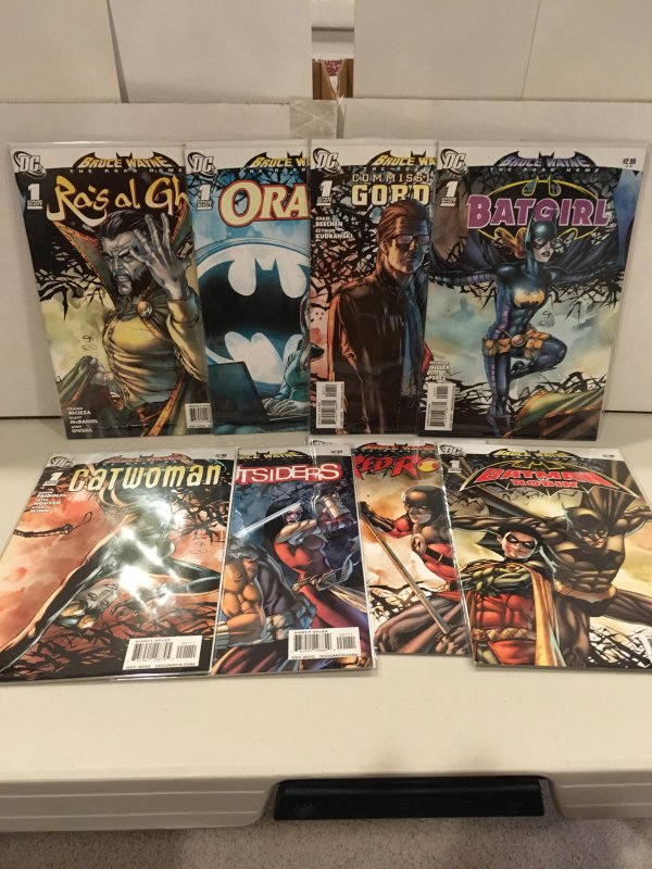 Batman: Bruce Wayne: The Road Home 8 One-Shots Complete Set! 2010 ...