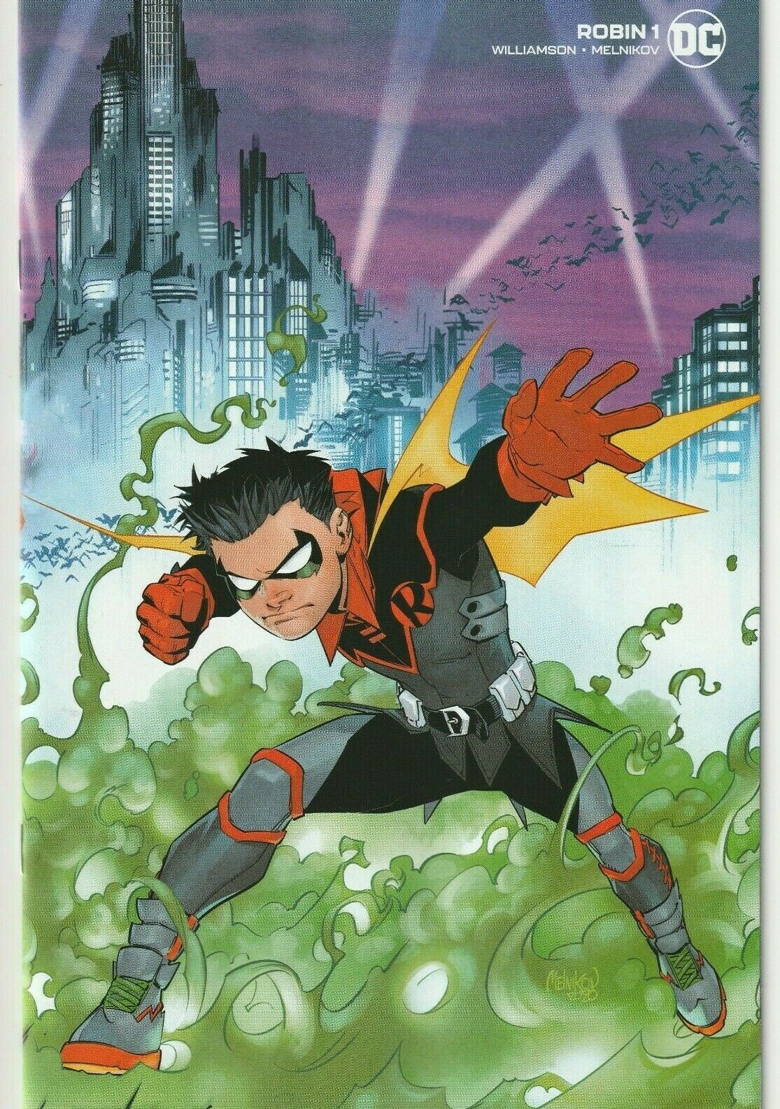 Robin # 1 Wraparound Variant Cover NM DC 2021 1st Full Appearance Of ...