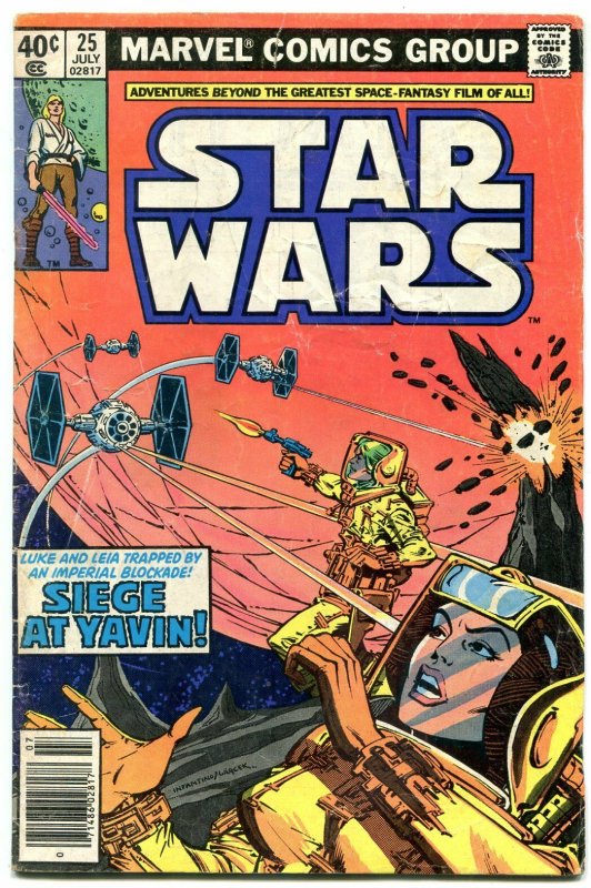 STAR WARS COMICS #25 1979-1st Baron Orman Tagge & Jorman Thoad | Comic ...