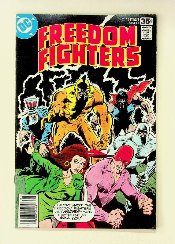 Freedom Fighters #13 (Mar-Apr 1978, DC) - Fine/Very Fine | Comic Books ...