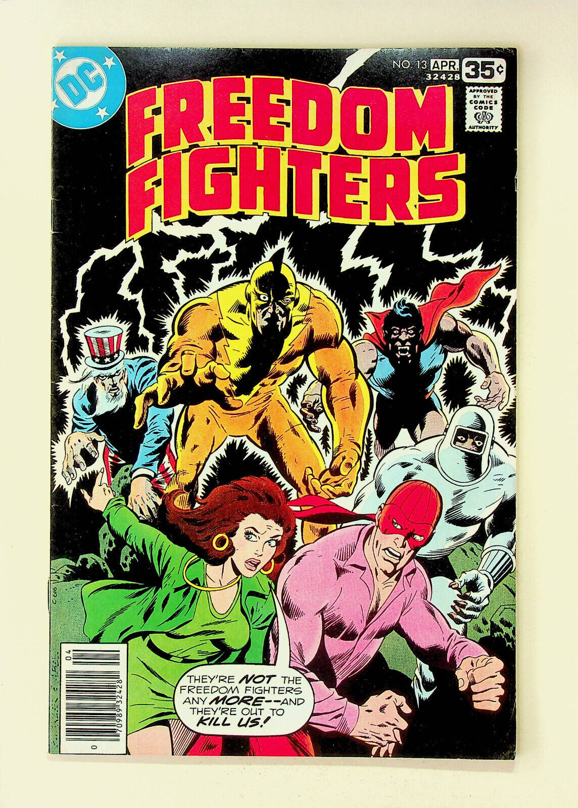 Freedom Fighters #13 (Mar-Apr 1978, DC) - Fine/Very Fine | Comic Books ...