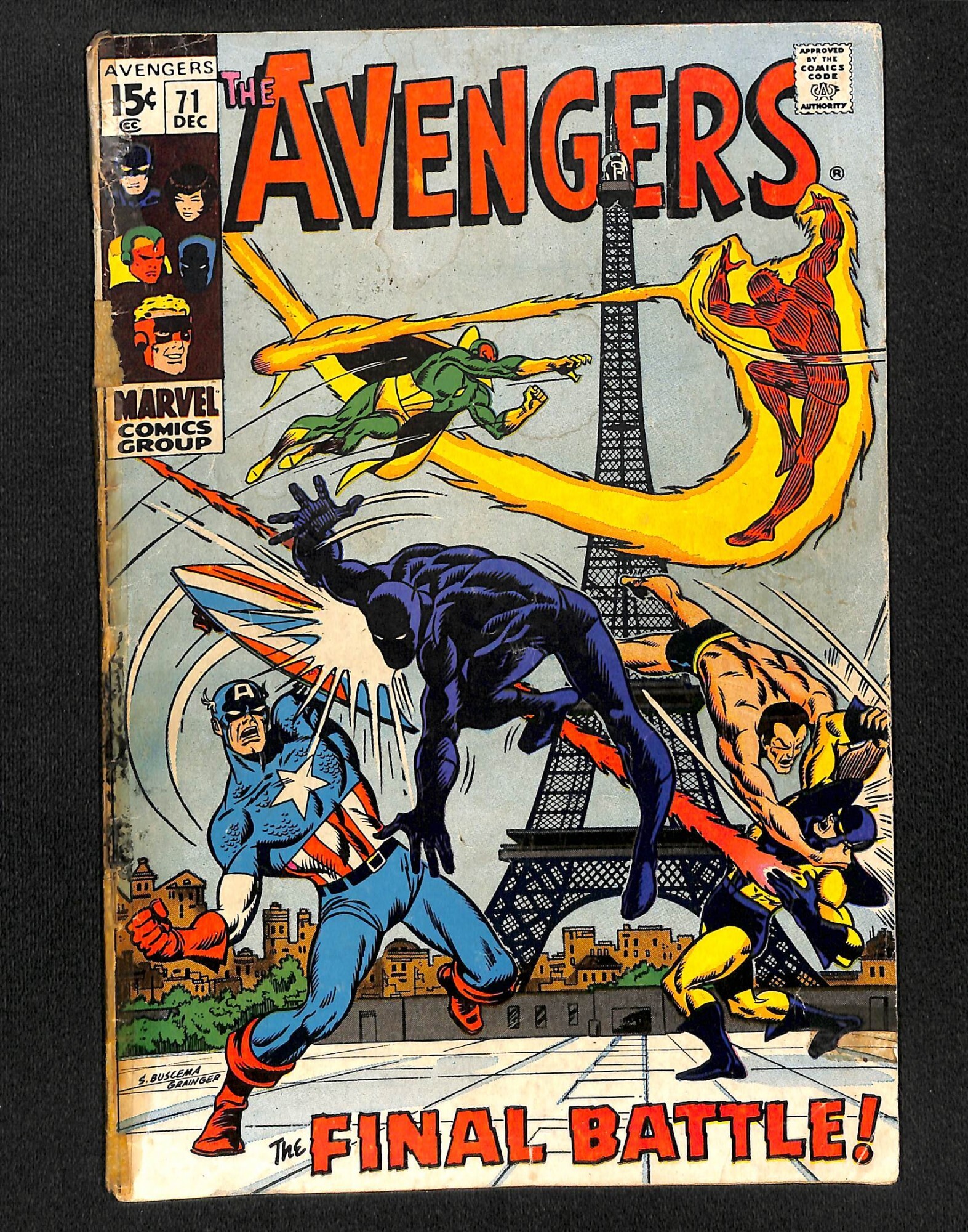 The Avengers #71 (1969) | Comic Books - Silver Age, Marvel, Avengers ...