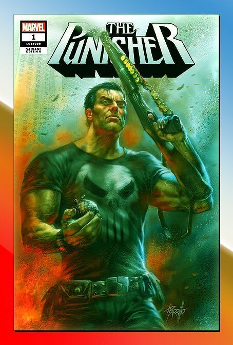 The Punisher #1 (2018) KEY-PRIME Frank Castle PARRILLO EXCLUSIVE ...