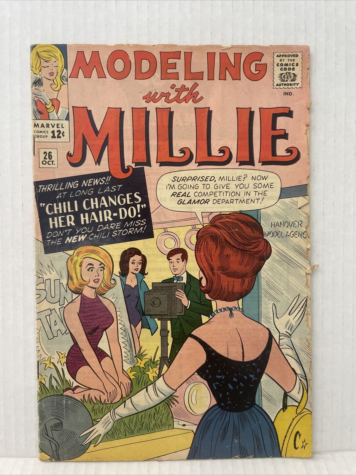 Modeling With Millie #26 1963 Marvel | Comic Books - Silver Age, Marvel ...