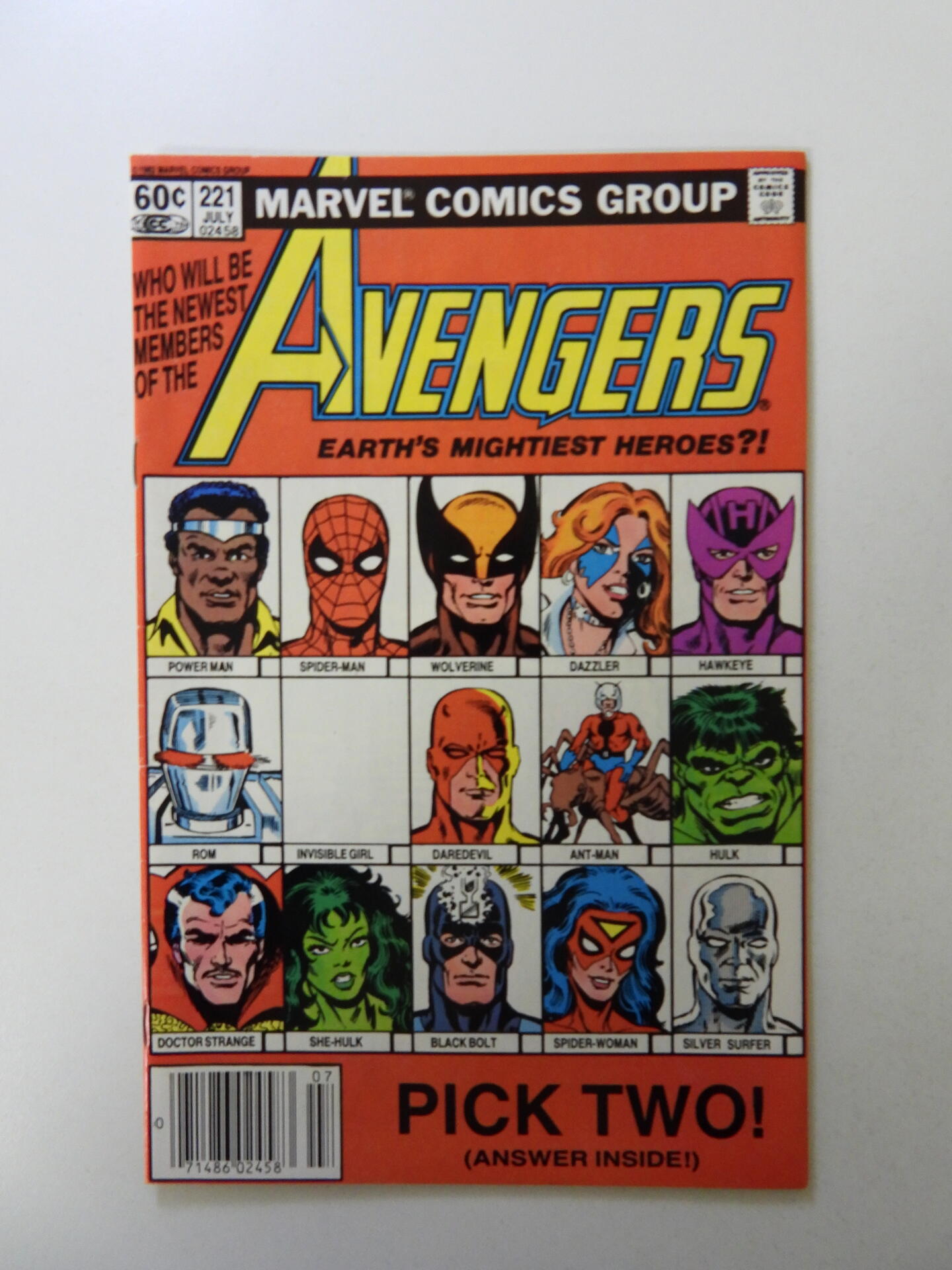 The Avengers #221 Newsstand Edition (1982) FN/VF condition | Comic ...