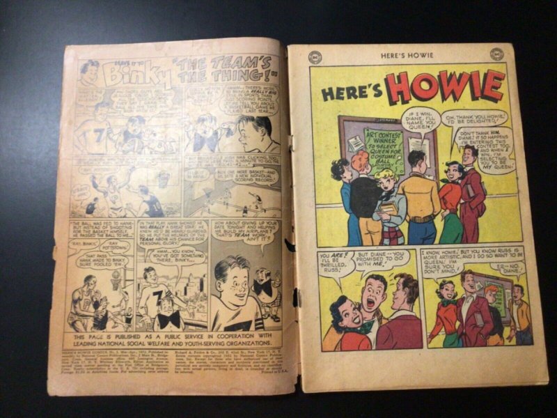 D.C. Comics, Here s Howie Comics #2, 1952, Very Rare, Complete! | Comic ...
