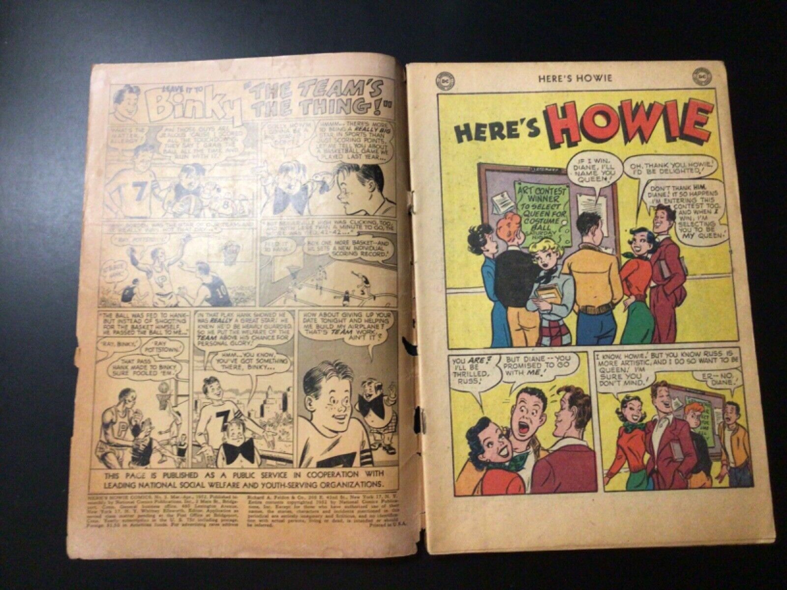 D.C. Comics, Here s Howie Comics #2, 1952, Very Rare, Complete! | Comic ...