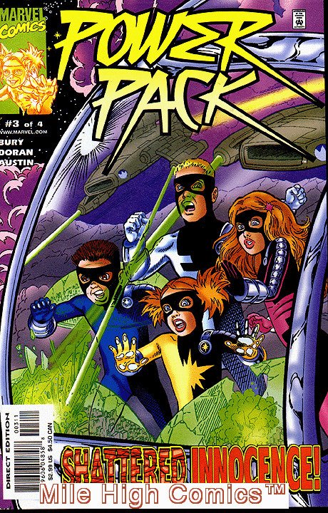 POWER PACK: PEER PRESSURE (2000 Series) #3 Fair Comics Book | Comic ...