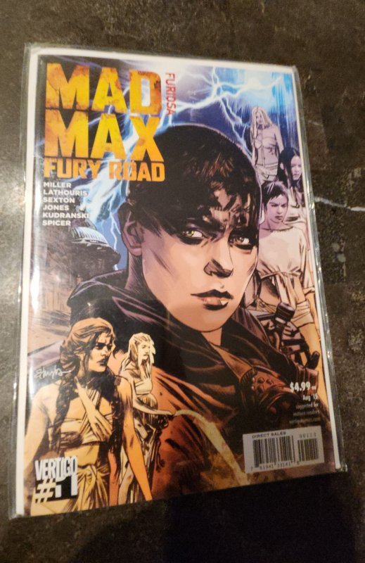 Mad Max: Fury Road: Furiosa (2015) 1ST APPEARANCE OF FURIOSA! HOT COMIC ...