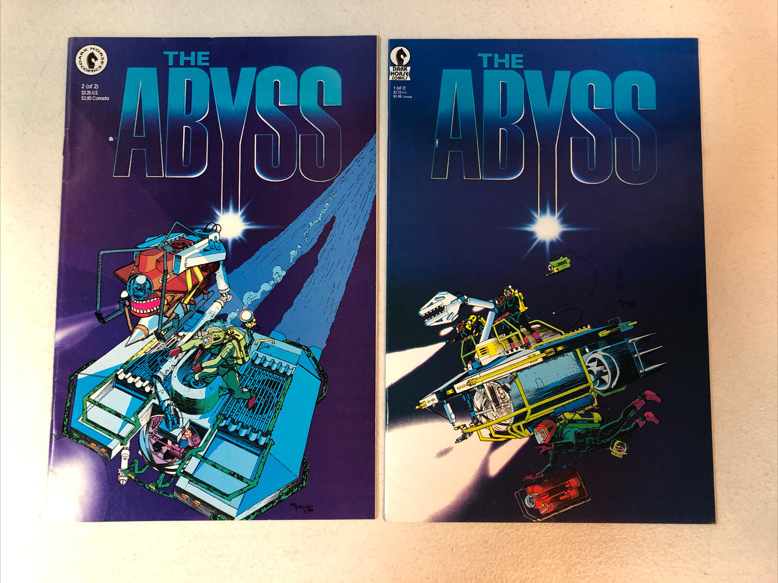 The Abyss (1989) # 1 & 2 (FN-/FN) Complete Set movie adaptation Dark ...