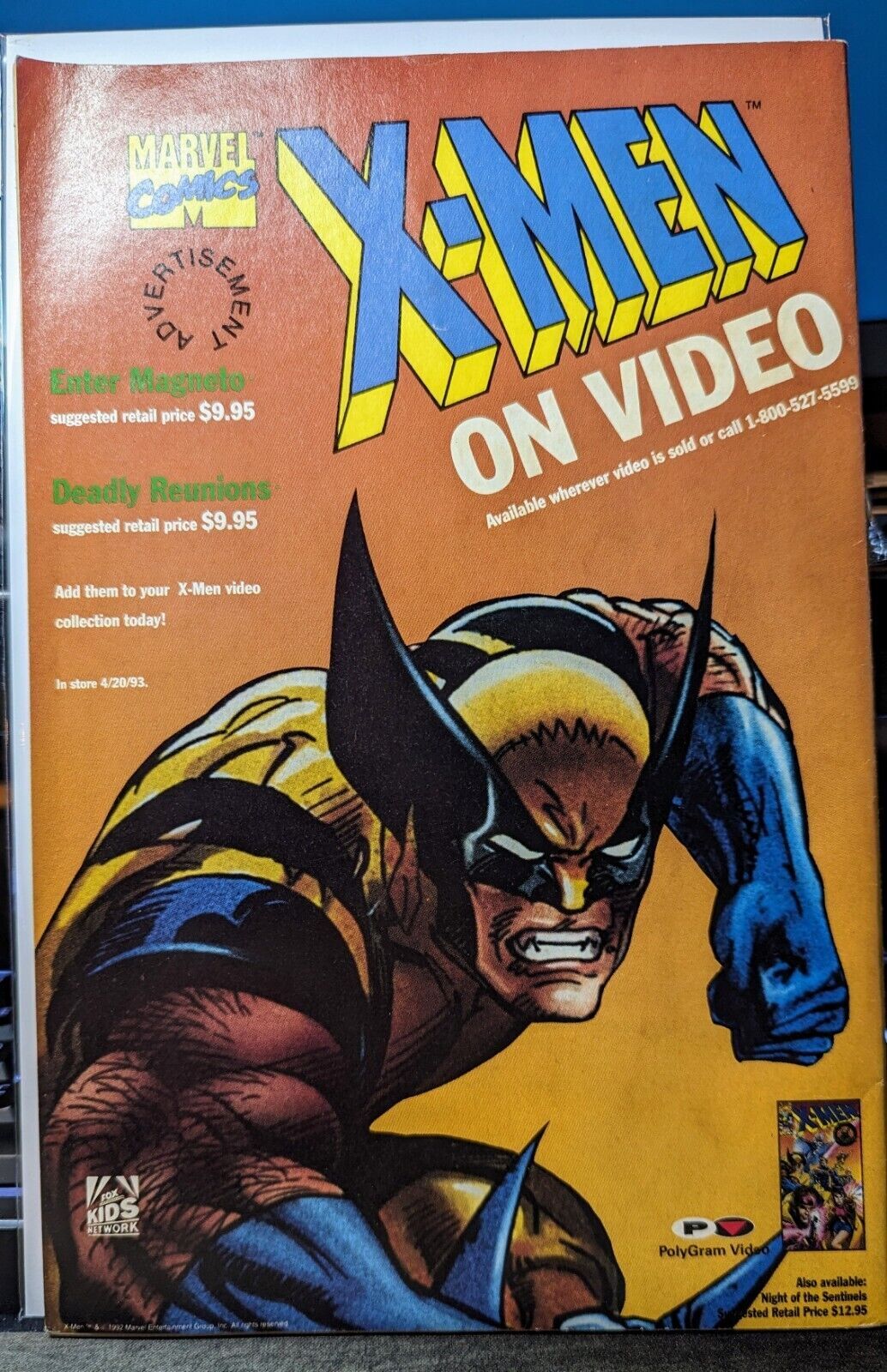 X-MEN #60 61 Neal Adams 1969 1st Sauron JC Penny Reprint 1993-Combine ...