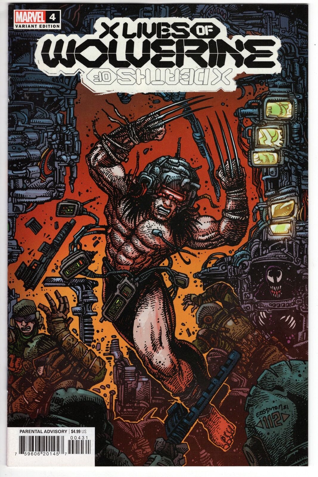 X Lives Of Wolverine #4 Eastman Lives Of Wolverine Variant | Comic ...