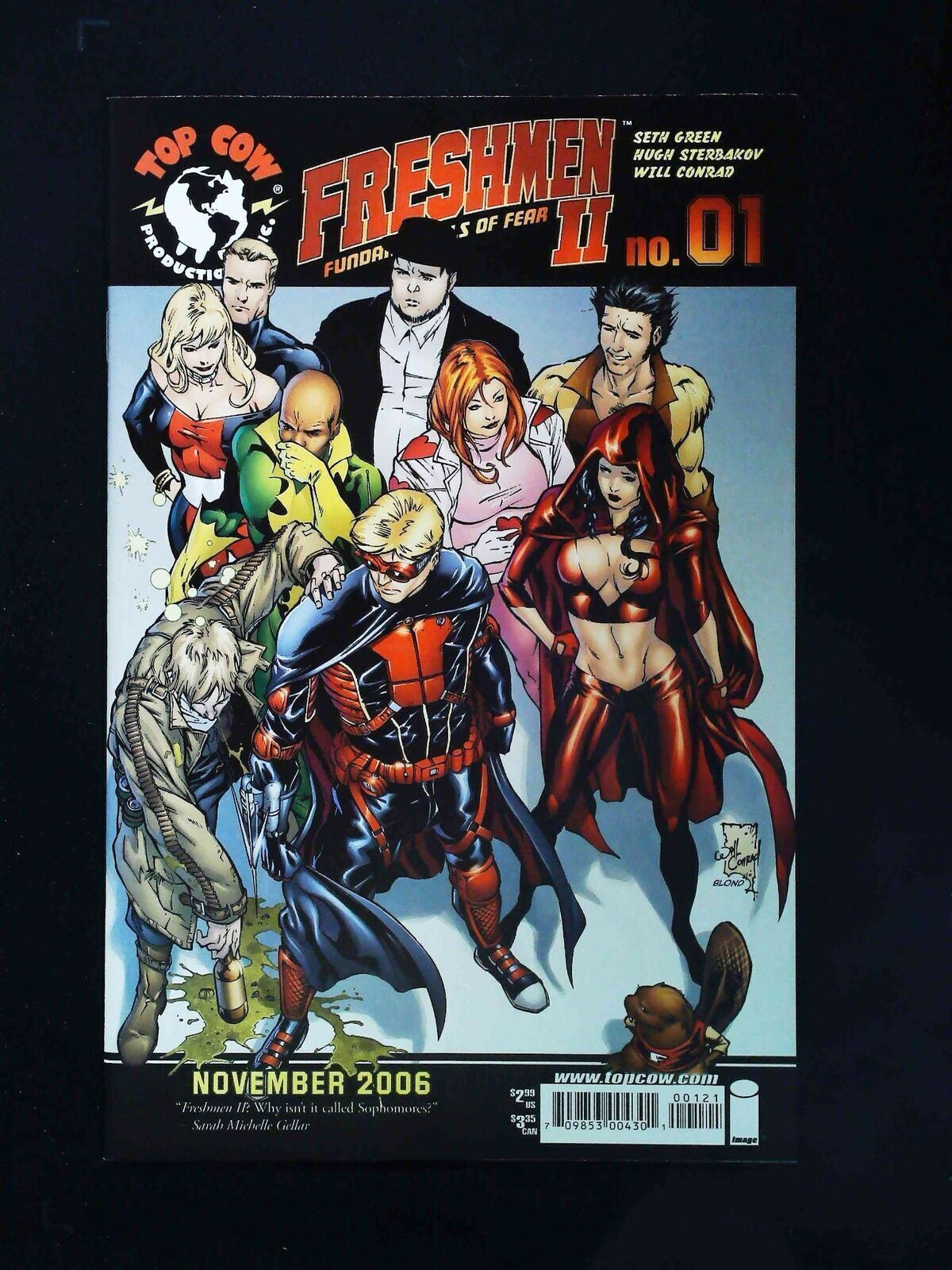 Freshmen #1B Top Cow Comics 2006 Nm+ Cover By Will Conrad And Blond ...