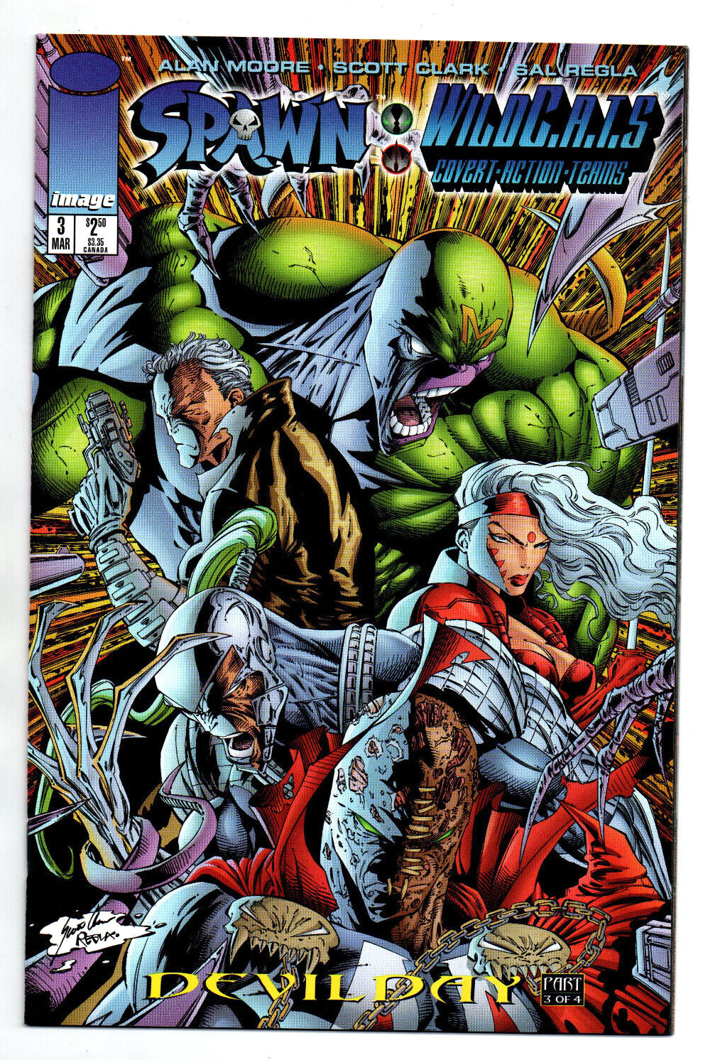 Spawn Widcats #1 2 3 & 4 Complete Set - Image - 1996 - NM | Comic Books ...