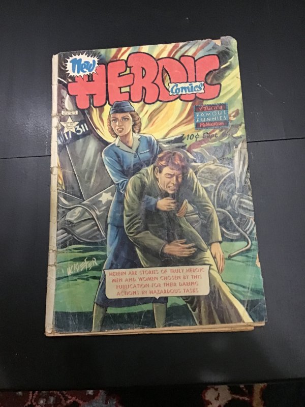 New Heroic Comics #68 (1951) Affordable-grade Marie Francis Howley! GD ...