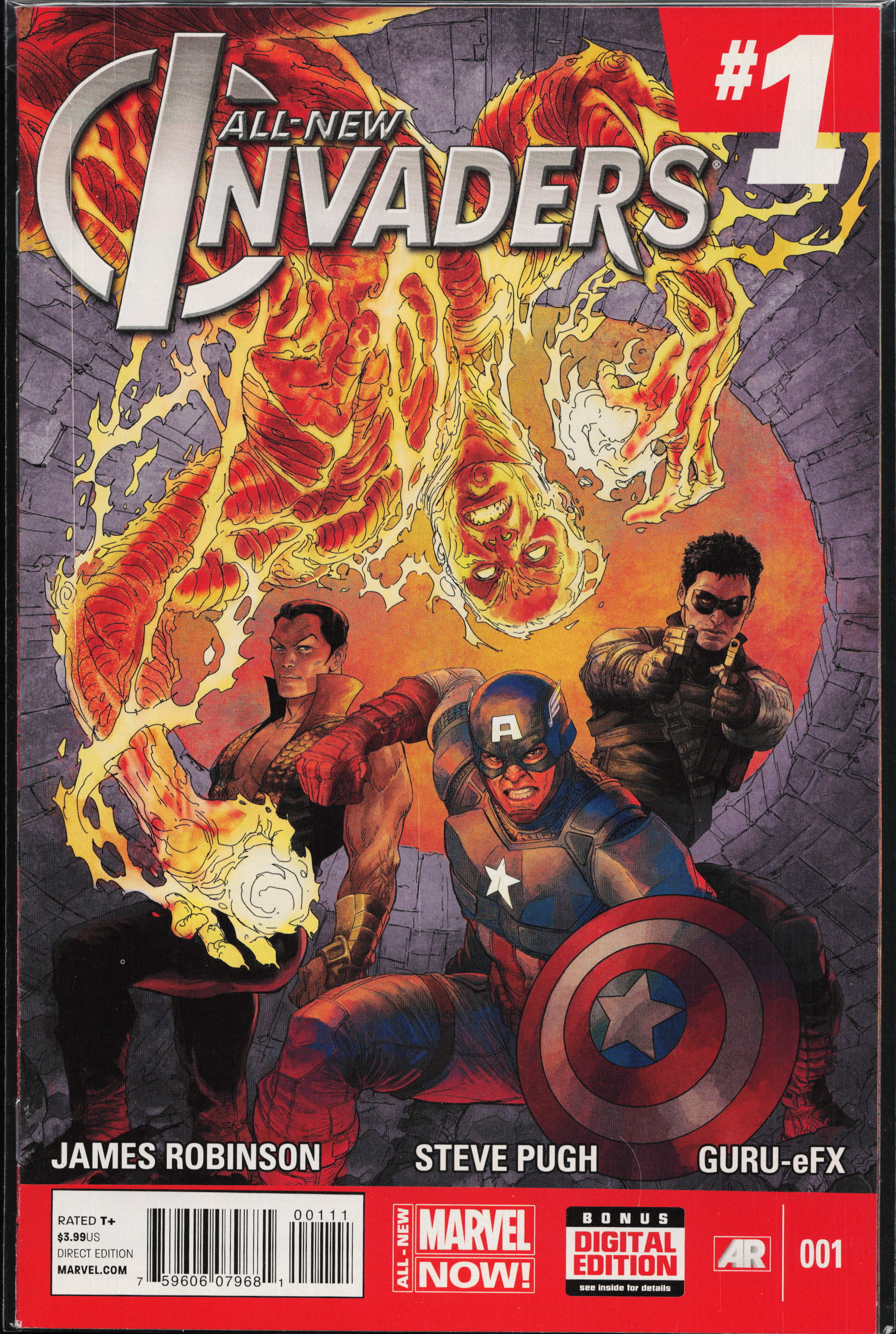 All-New Invaders #1 (2014) The Invaders | Comic Books - Modern Age ...