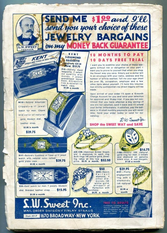 Frontier Stories Pulp Fall 1937- Sidney Riesenberg- Sons of the Alamo ...