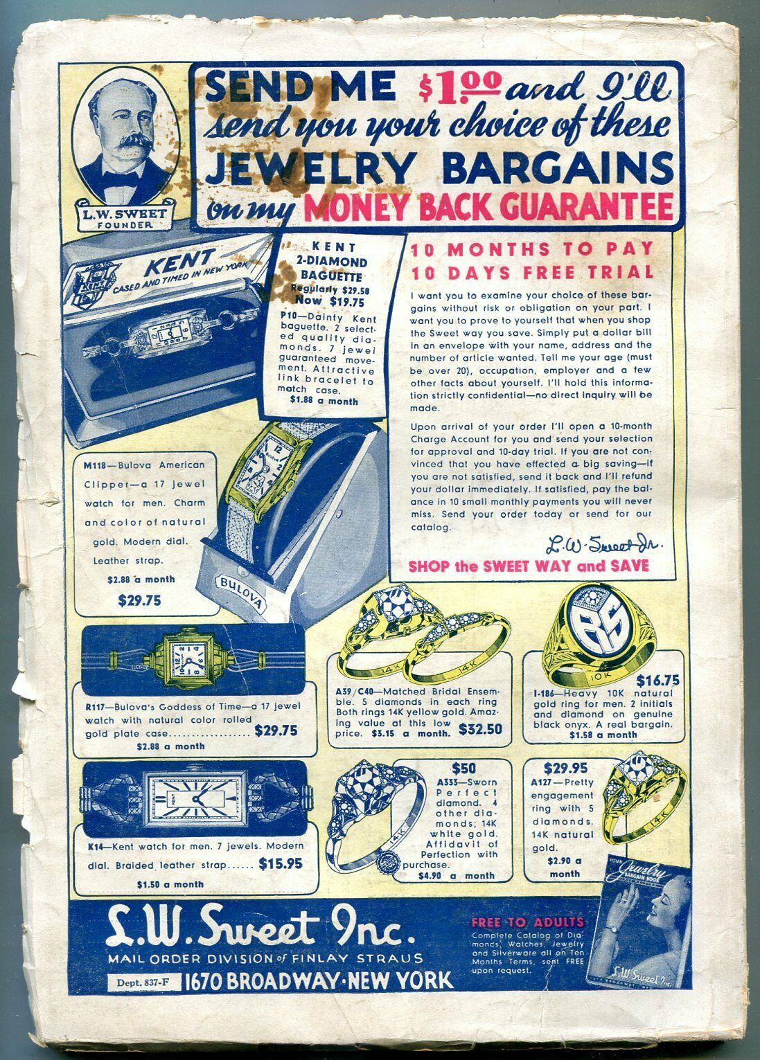 Frontier Stories Pulp Fall 1937- Sidney Riesenberg- Sons of the Alamo ...