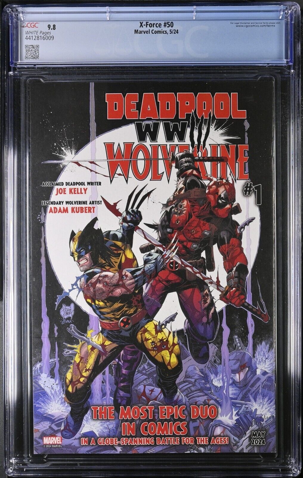 X-Force #50 CGC 9.8 Final Issue of 2019 Volume 6 Series Cover A Marvel ...