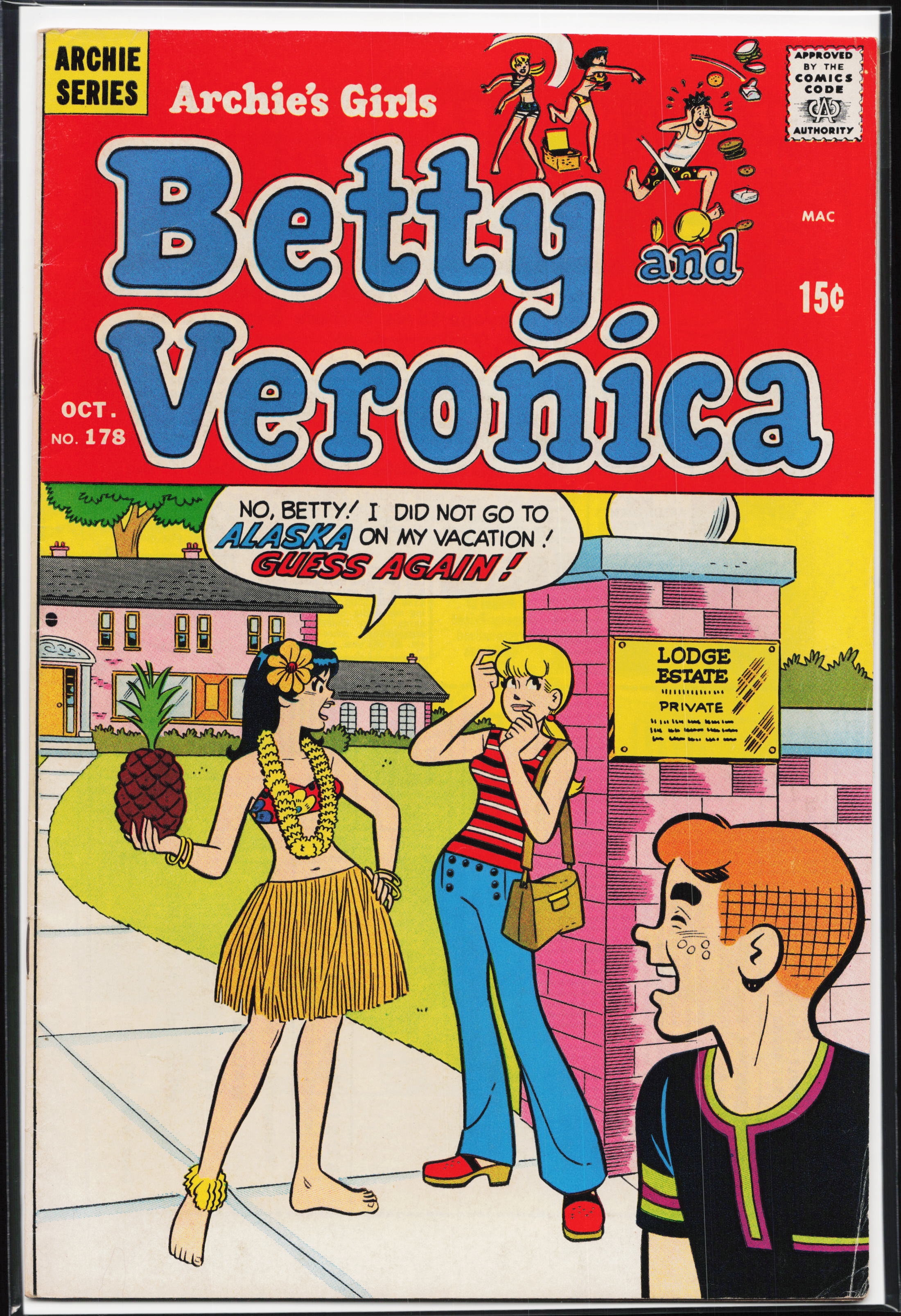 Archie's Girls Betty and Veronica #178 (1970) Betty and Veronica ...