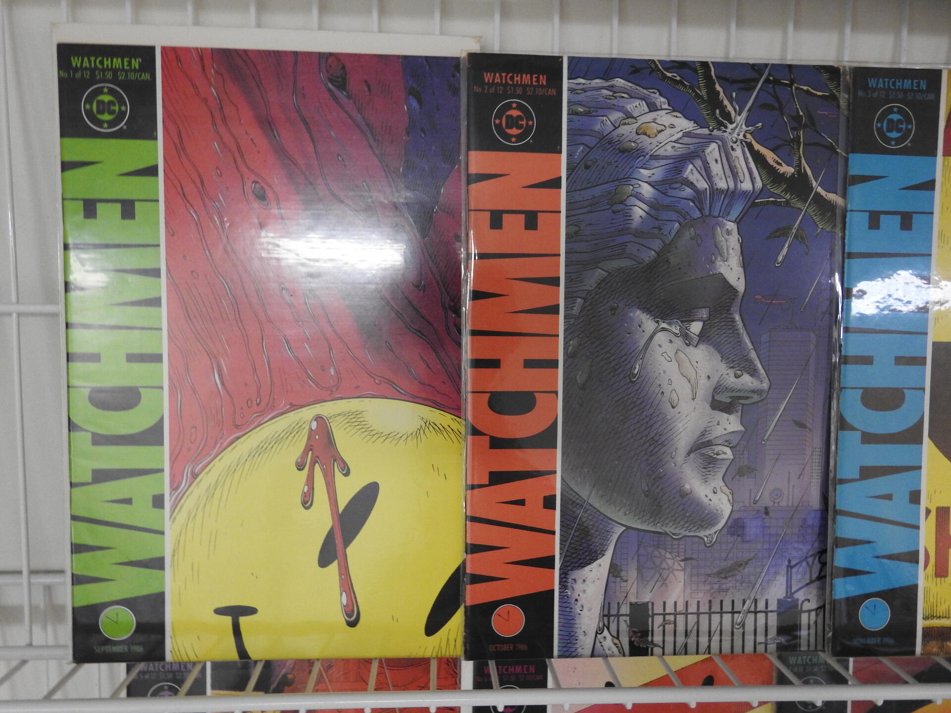 Watchmen #1-12 Complete Set + Extras! Avg NM- Condition! Alan Moore ...