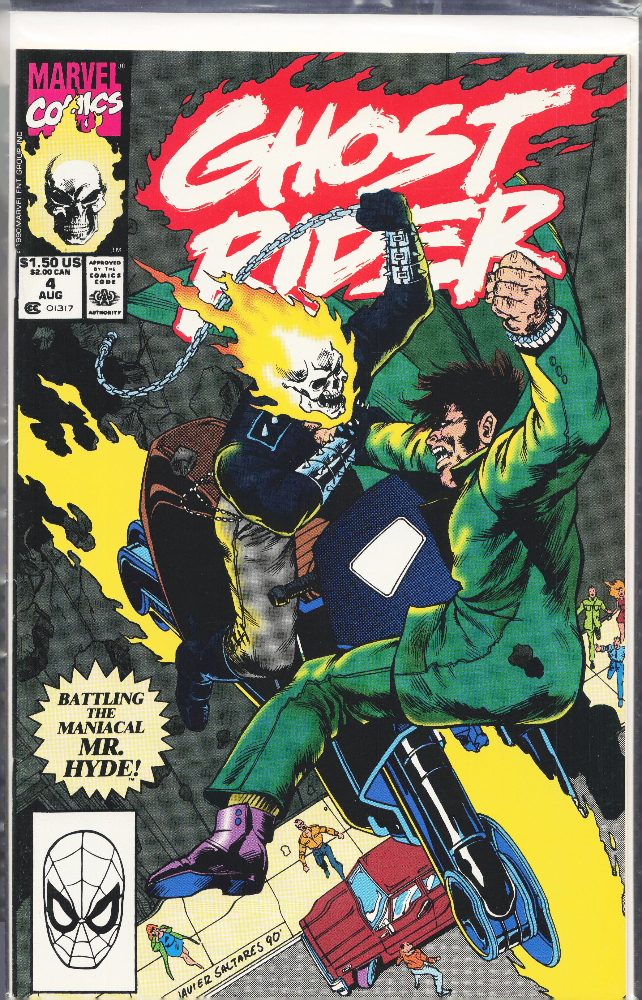 Ghost Rider #4 (1990) Ghost Rider | Comic Books - Copper Age, Marvel ...