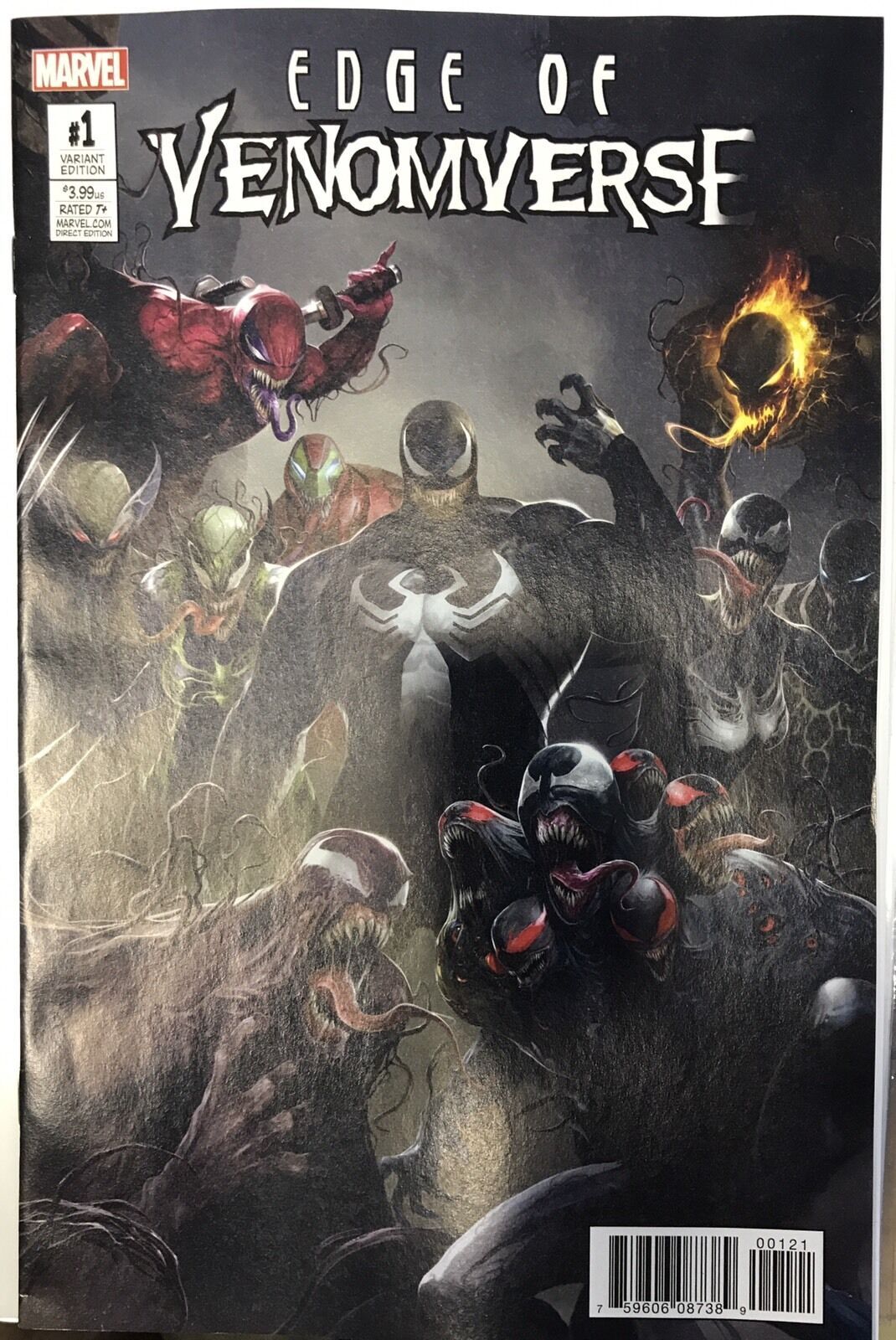 Edge of Venomverse #1 Mattina 1:50 Variant Cover! Rare! Venom! | Comic ...
