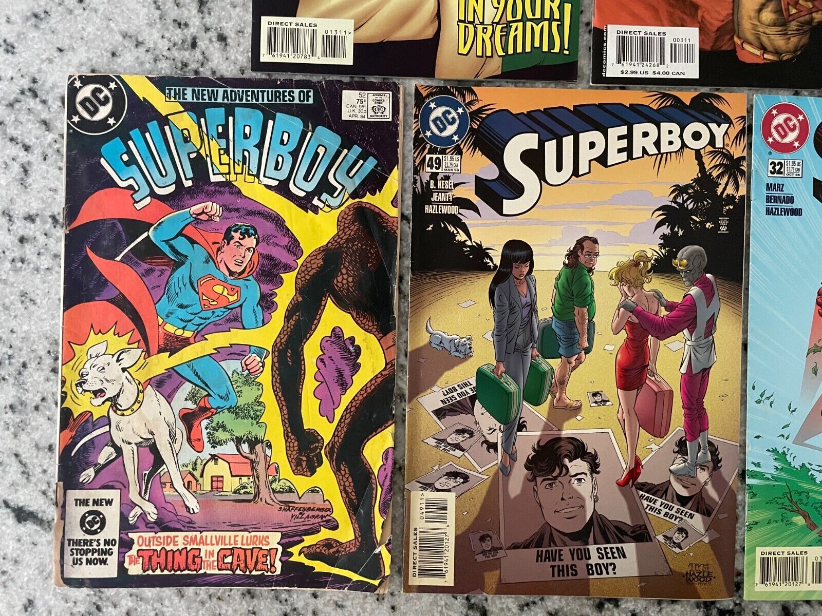 5 DC Comics Superboy # 32 49 52 + Lex Luthor 3 + Supergirl # 13 ...