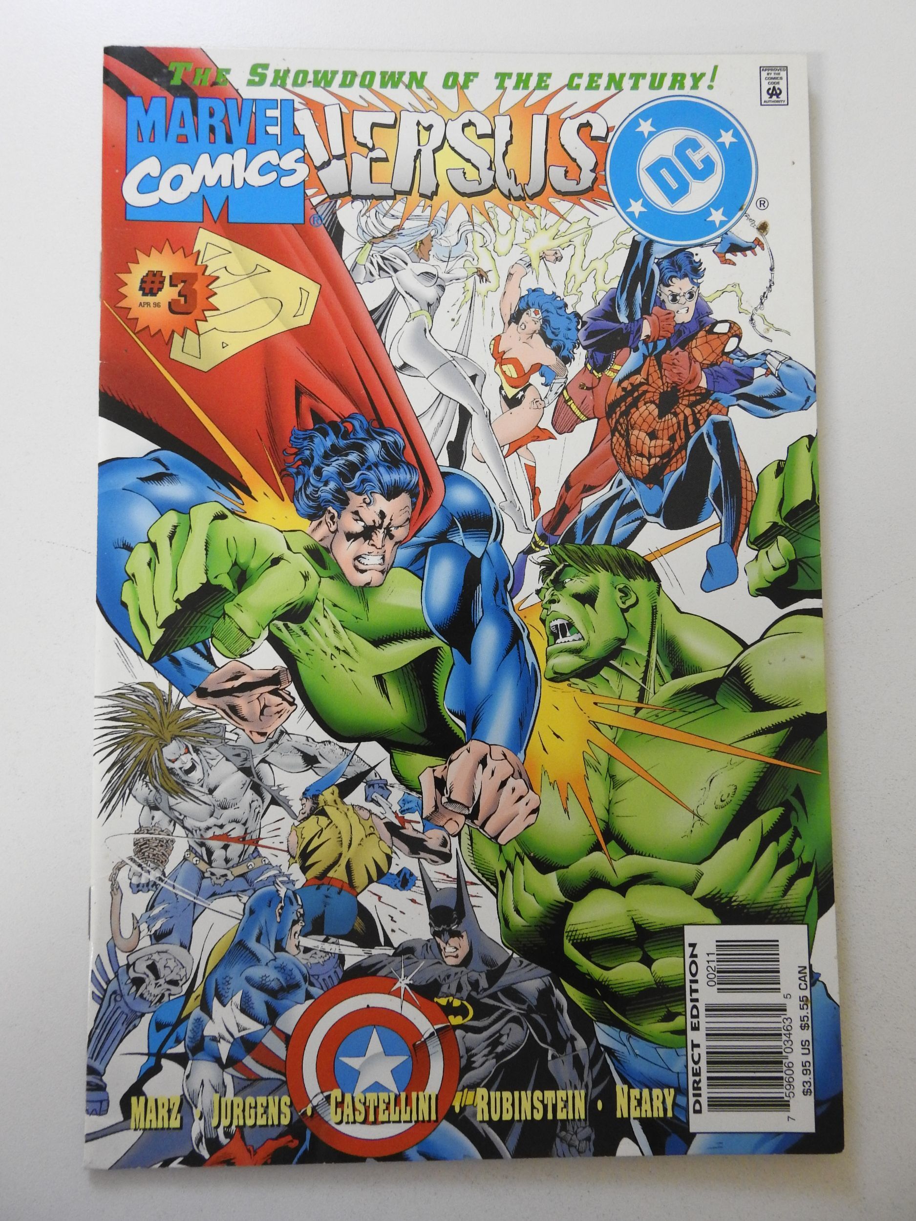 DC Versus Marvel/Marvel Versus DC #3 (1996) FN Condition! | Comic Books ...