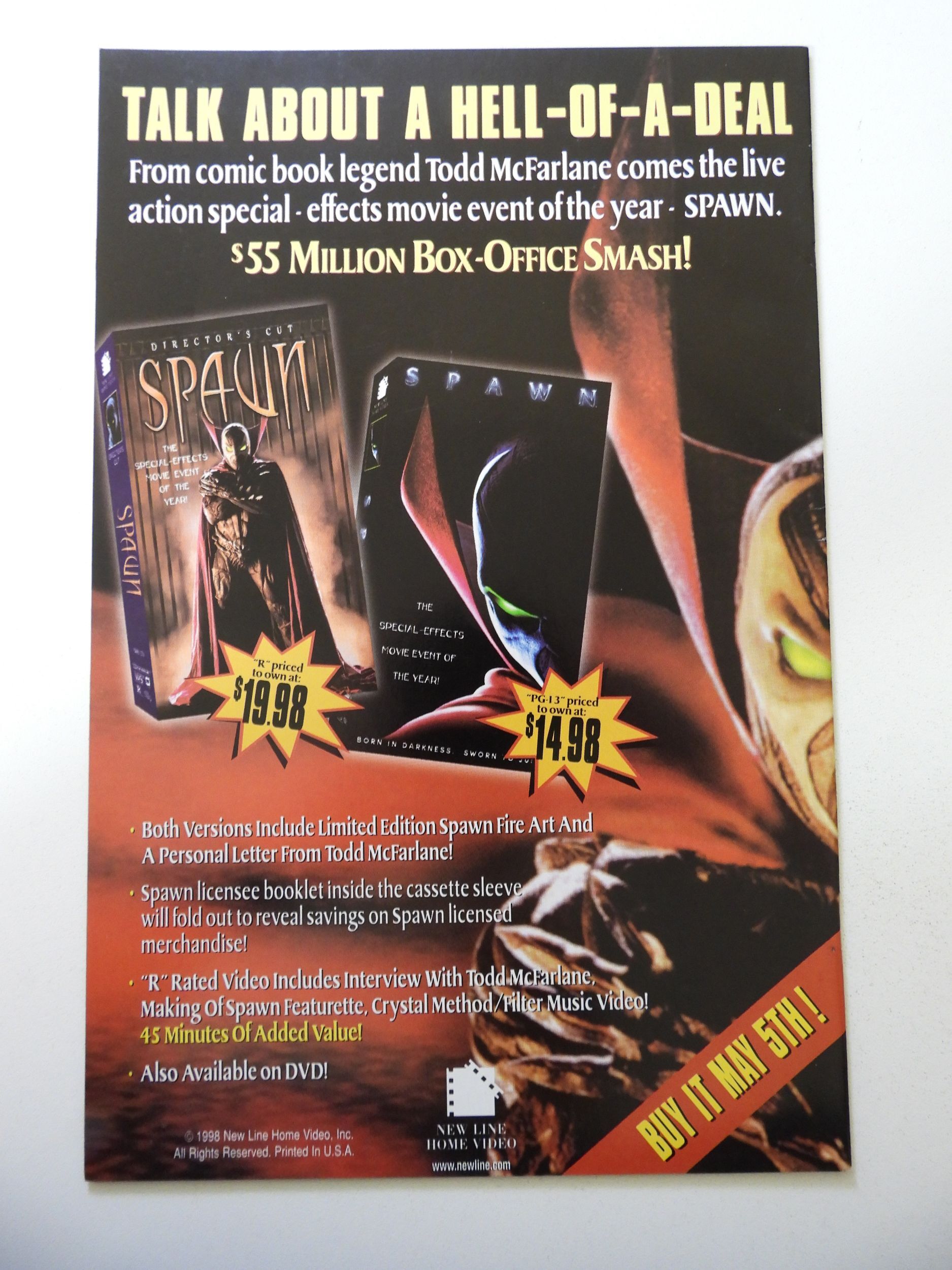 Spawn #72 (1998) FN+ Condition | Comic Books - Modern Age, Image Comics / HipComic