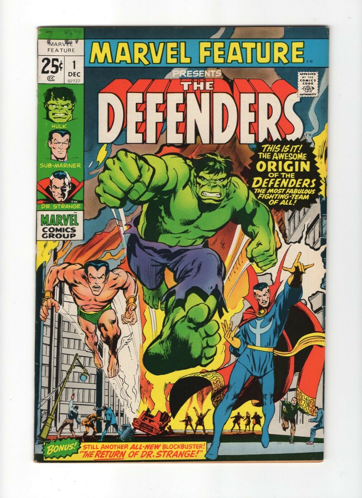 Marvel Feature 1, VF/NM (9.0), 1971 Marvel, 1st Appearance of the ...