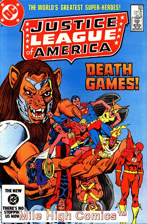 JUSTICE LEAGUE OF AMERICA (1960 Series) (DC) #222 Very Good Comics Book ...