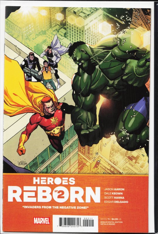 Heroes Reborn #2 (2021) Hyperion | Comic Books - Modern Age, Marvel ...