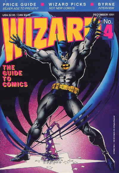 Wizard: The Comics Magazine #4 FN; Wizard | Batman by Bart Sears - we ...