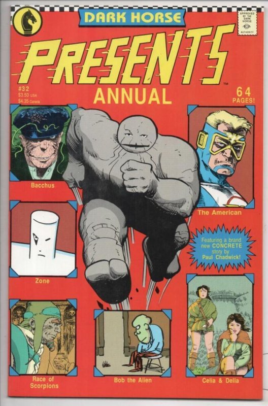 DARK HORSE PRESENTS #32, NM-, Concrete Chadwick,1986 1989 more DHP in ...